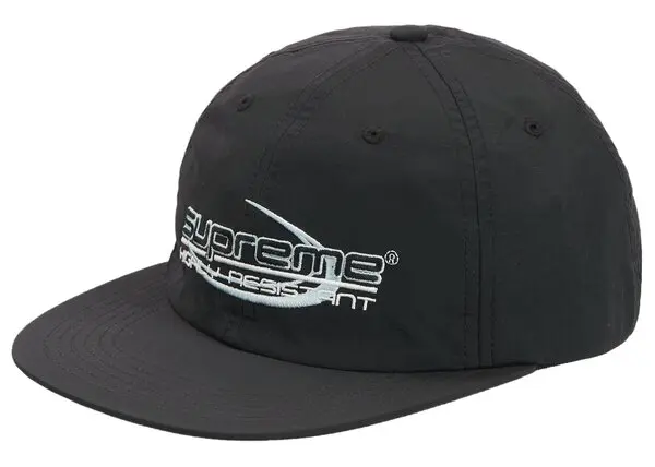 Supreme Resistant 6-panel Cap - Black
