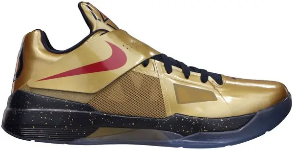 Nike Kd 4 Gold Medal Sneakers