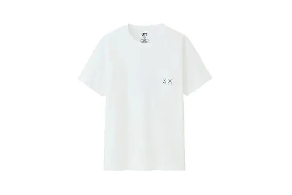 KAWS X Uniqlo X Sesame Street Xx Pocket Tee Shirt - White