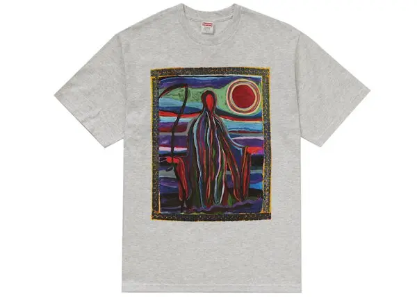 Supreme Reaper Tee Shirt - Ash Grey