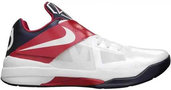 Nike Kd 4 Usa Olympic Sneakers