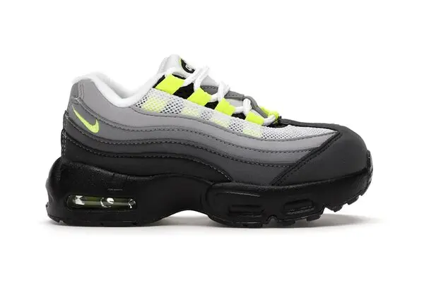 Nike Air Max 95 Og Neon 2020 Td - Black/neon Yellow/light Graphite