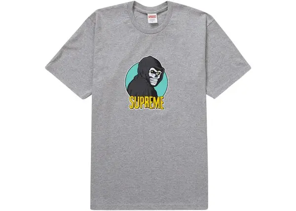 Supreme Reaper Tee Shirt - Heather Grey