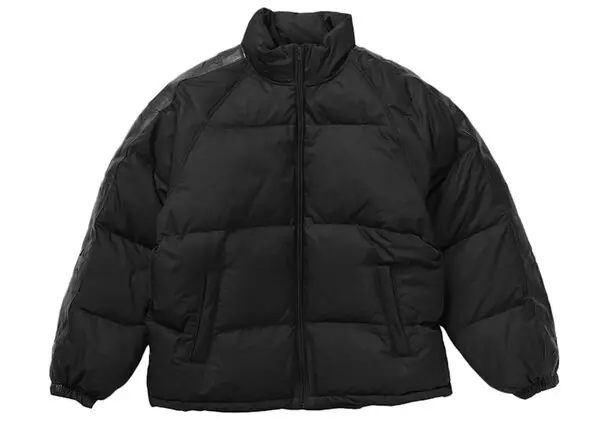 Supreme Star Sleeve Down Puffer Jacket - Black