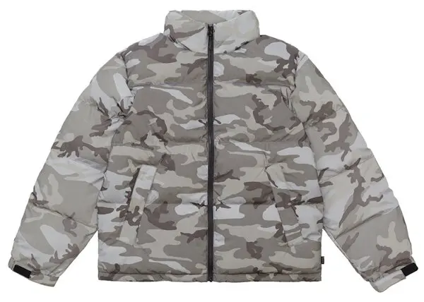 Supreme Reflective Camo Down Jacket - Snow Camo