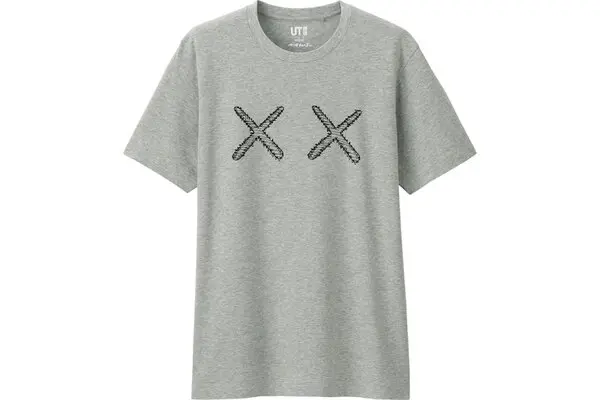 KAWS X Uniqlo Xx Tee Shirt - Gray