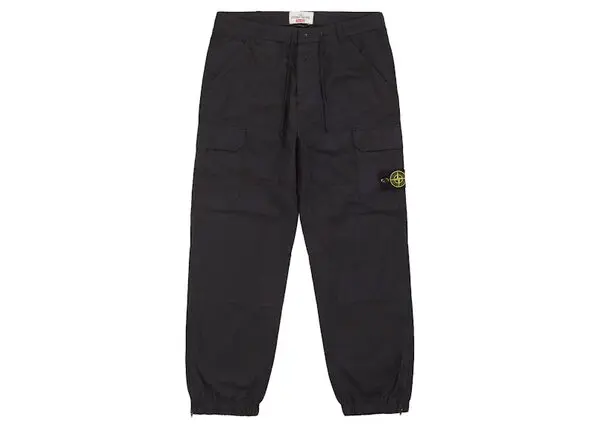Supreme Stone Island Camo Cargo Pant - Black Camo