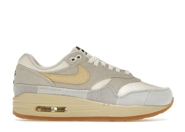 Nike Air Max 1 '87 Crepe Sneakers - Light Bone/pale Vanilla/sail