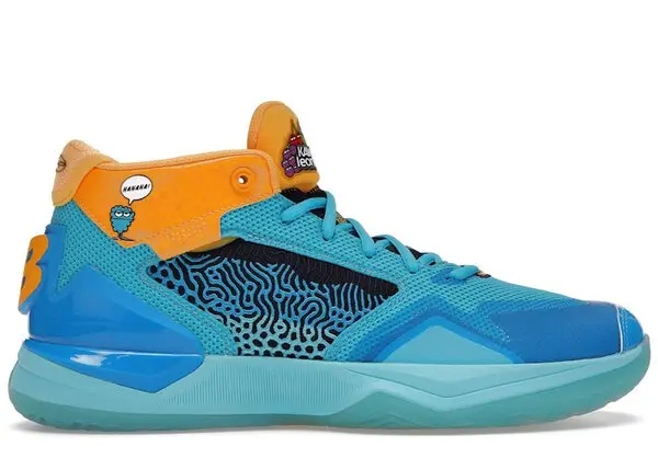 NEW BALANCE Kawhi Jolly Rancher Sneakers - Teal/blue/yellow
