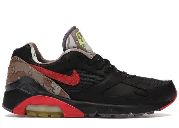 Nike Air Max 180 Sneakers - Dark Plum/comet Red/black