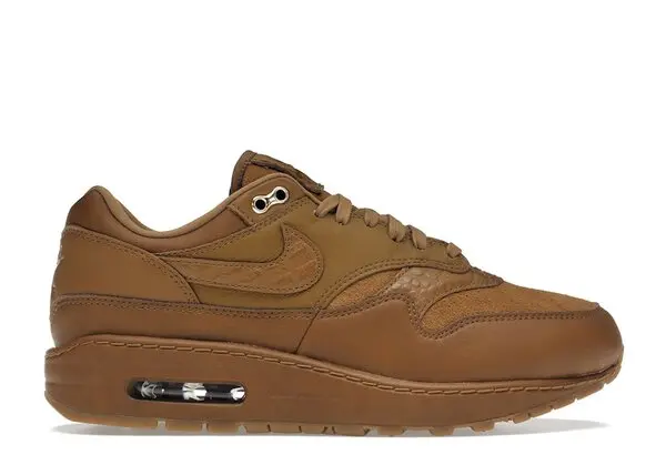 Nike Air Max 1 '87 Luxe Sneakers - Ale Brown/gum Medium Brown