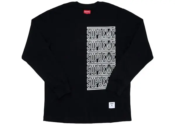 Supreme Stacked Long Sleeve Top