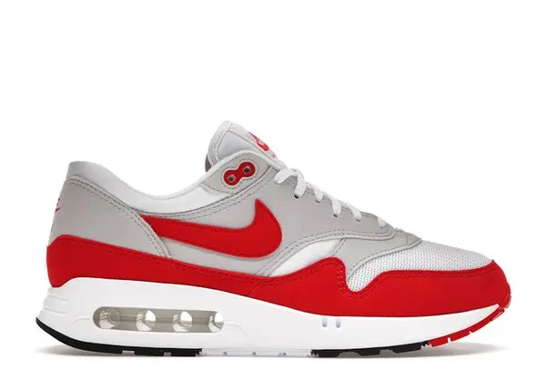Nike Air Max 1 '86 Og Big Bubble Sneakers - White/university Red/neutral Grey