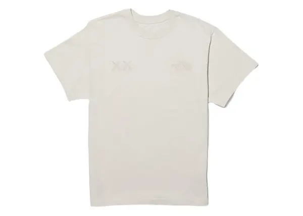 KAWS X The North Face T-shirt - Moonlight Ivory