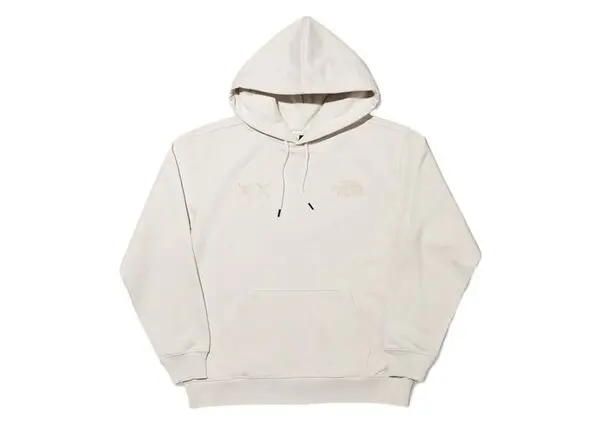 KAWS X The North Face Hoodie - Moonlight Ivory