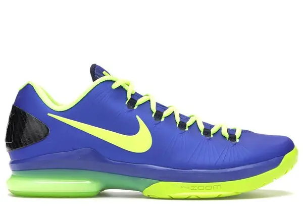 Nike Kd 5 Elite Superhero Sneakers - Hyper Blue/volt/blackened Blue