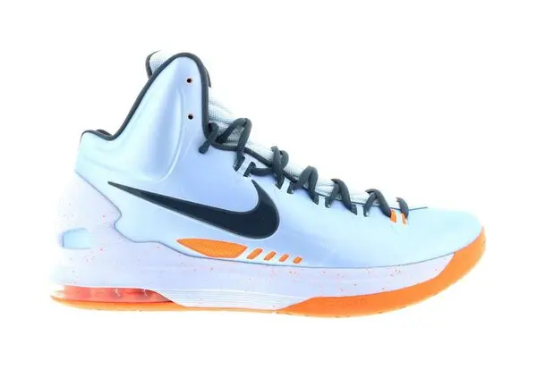 Nike Kd 5 Athletic Sneakers - Ice Blue/squadron Blue/total Orange