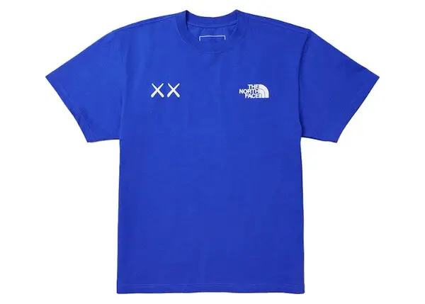 KAWS X The North Face Tee Shirt - Tnf Blue