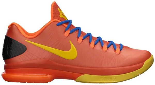 Nike Kd 5 Elite Sneakers - Team Orange/tour Yellow/total Orange