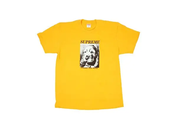 Supreme Remember Tee Shirt - Bright Orange