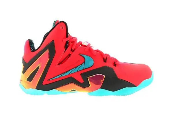 Nike Lebron Elite Hero Sneakers - Laser Crimson/black/turbo Green