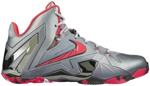 Nike Lebron Elite Team Sneakers - Wolf Grey/laser Crimson/cool Grey