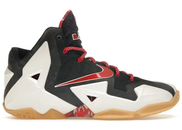 Nike Lebron Independence Day Sneakers - White/university Red/obsidian