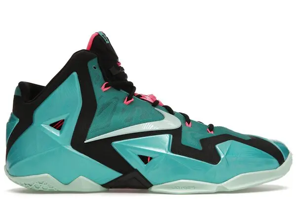 Nike Lebron South Beach Sneakers - Turquoise/black/mint