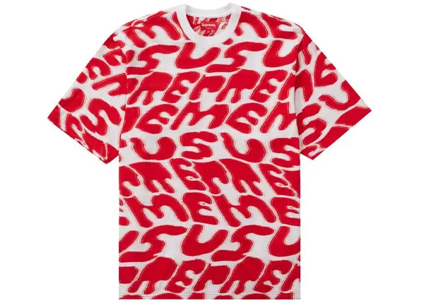 Supreme Stacked Intarsia Short Sleeve Top