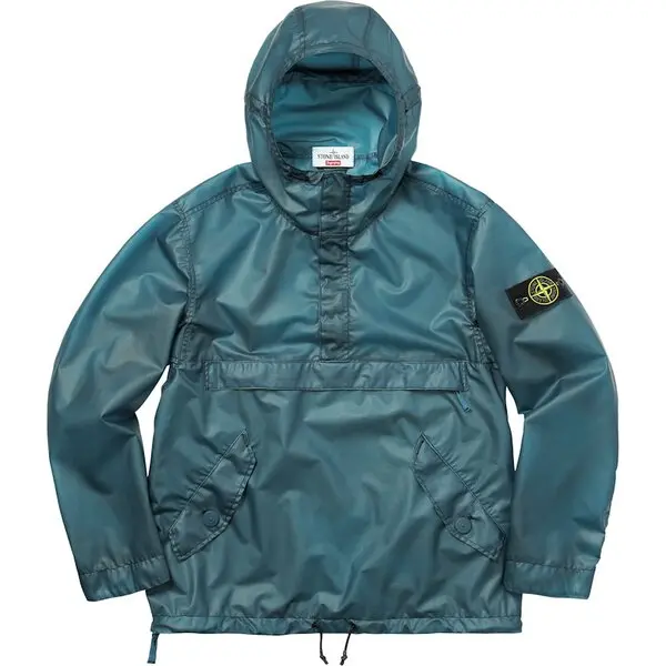 Supreme Stone Island Poly Cover Composite Anorak - Teal