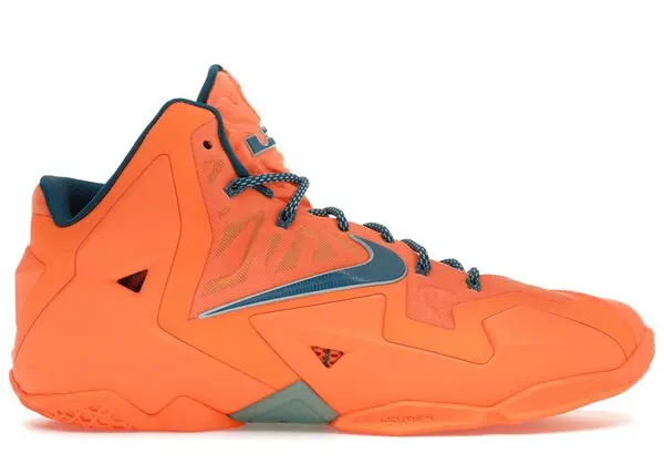 Nike Lebron Sneakers - Atomic Orange/green Abyss/glacier Ice