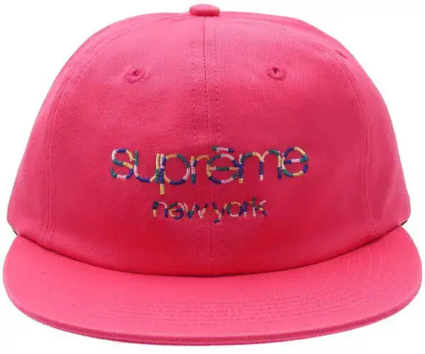 帽子 Supreme Twill slogo 6 panel cap SUPREME FW22 PIGMENT PRINT S LOGO 6 PANEL S HAT BRAND NEW INDIGO