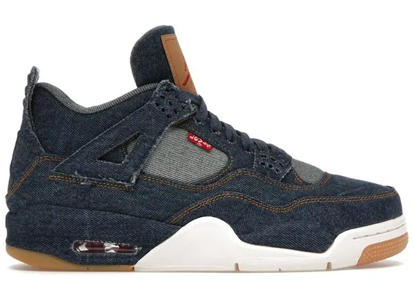 JORDAN 4 Retro Levi's Sneakers - Denim/sail