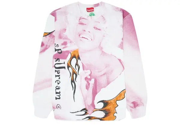 Supreme Naomi Crewneck Sweatshirt - Purple