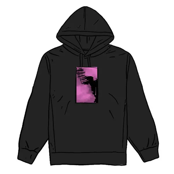 Supreme My Bloody Valentine Hooded Sweatshirt - Black