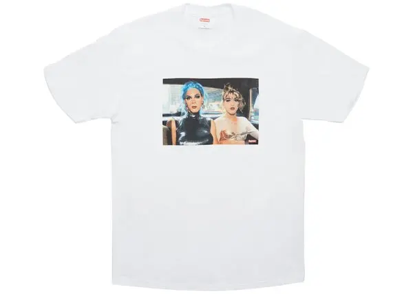 Supreme Nan Goldin Misty And Jimmy Paulette Tee Shirt