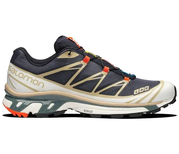 SALOMON Xt-6 Sneakers - India Ink/safari/red Orange