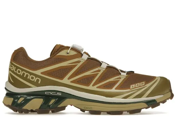 SALOMON Xt-6 Sneakers - Rubber/lizard/eden