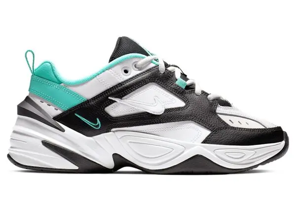 Nike M2k Tekno Sneakers - Summit White/black/hyper Jade