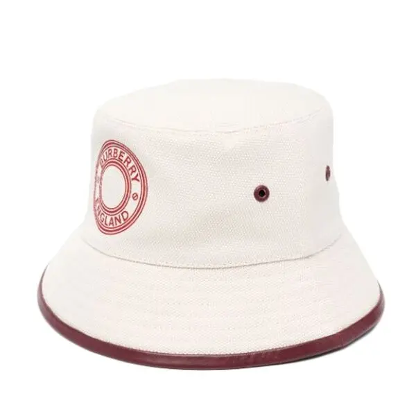 Burberry Logo Print Bucket Hat