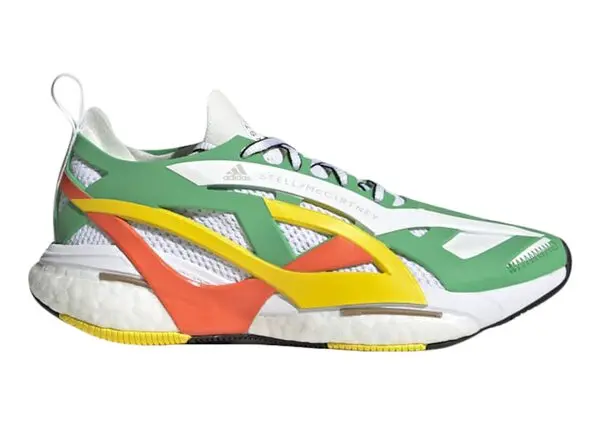 Adidas Solarglide Stella Mccartney Sneakers - Green/cloud White/semi Impact Orange