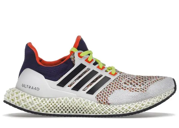 Adidas Ultra 4din Sneakers - White/purple