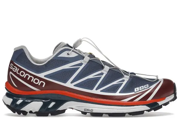 SALOMON Xt-6 Sneakers - Ashley Blue/white/cherry Tomato