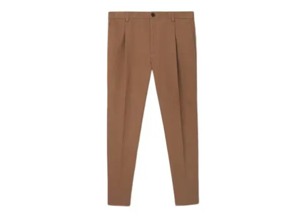 Burberry Tailored Chino Pants - Brown