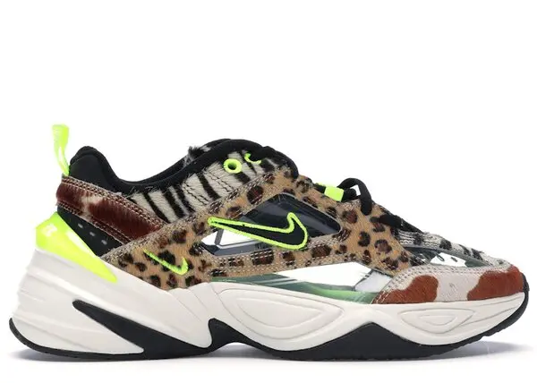 Nike M2k Tekno Animal Pack Sneakers - Multi/color/volt