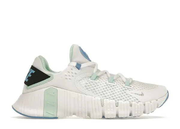 Nike Free Metcon 4 Sneakers - White/mint Foam/university Blue