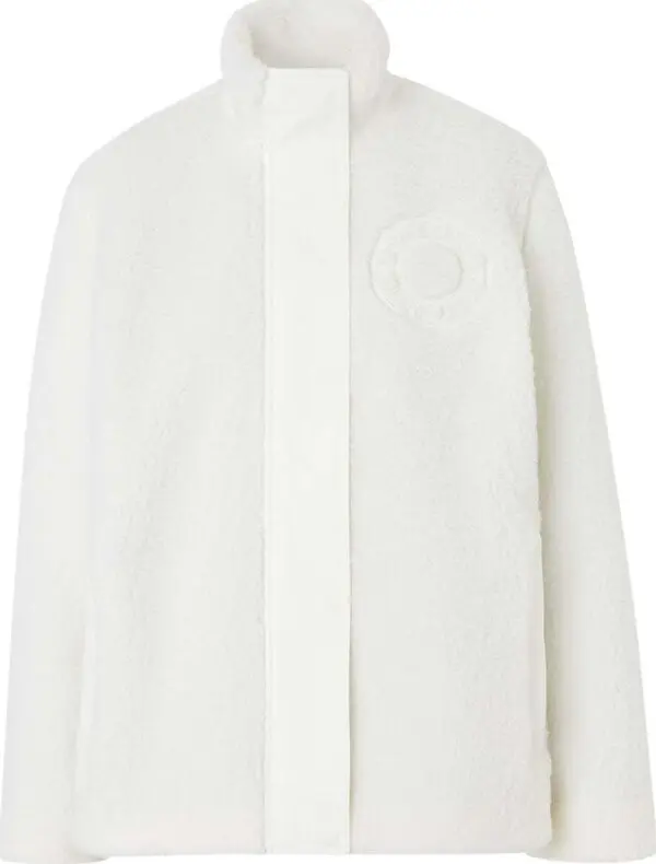 Burberry Woolblend Fleece Jacket