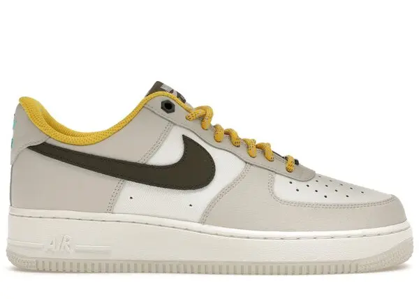Nike Air Force 1 Low '07 Prm Sneakers - Light Bone/cargo Khaki/summit White