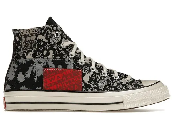 CONVERSE Chuck Taylor All Star 70 Hi Liverpool F.c. Sneakers - Black/egret/tomato