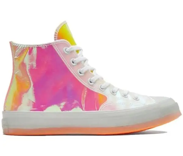 CONVERSE Chuck Taylor All Star 70 Hi Hivis - White/iridescent